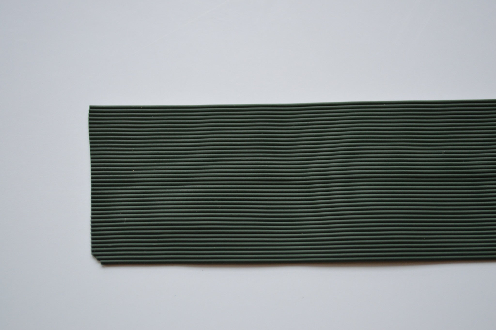 Green Pumpkin Medium Grade Living Rubber-RRR17 – Living Rubber Co.